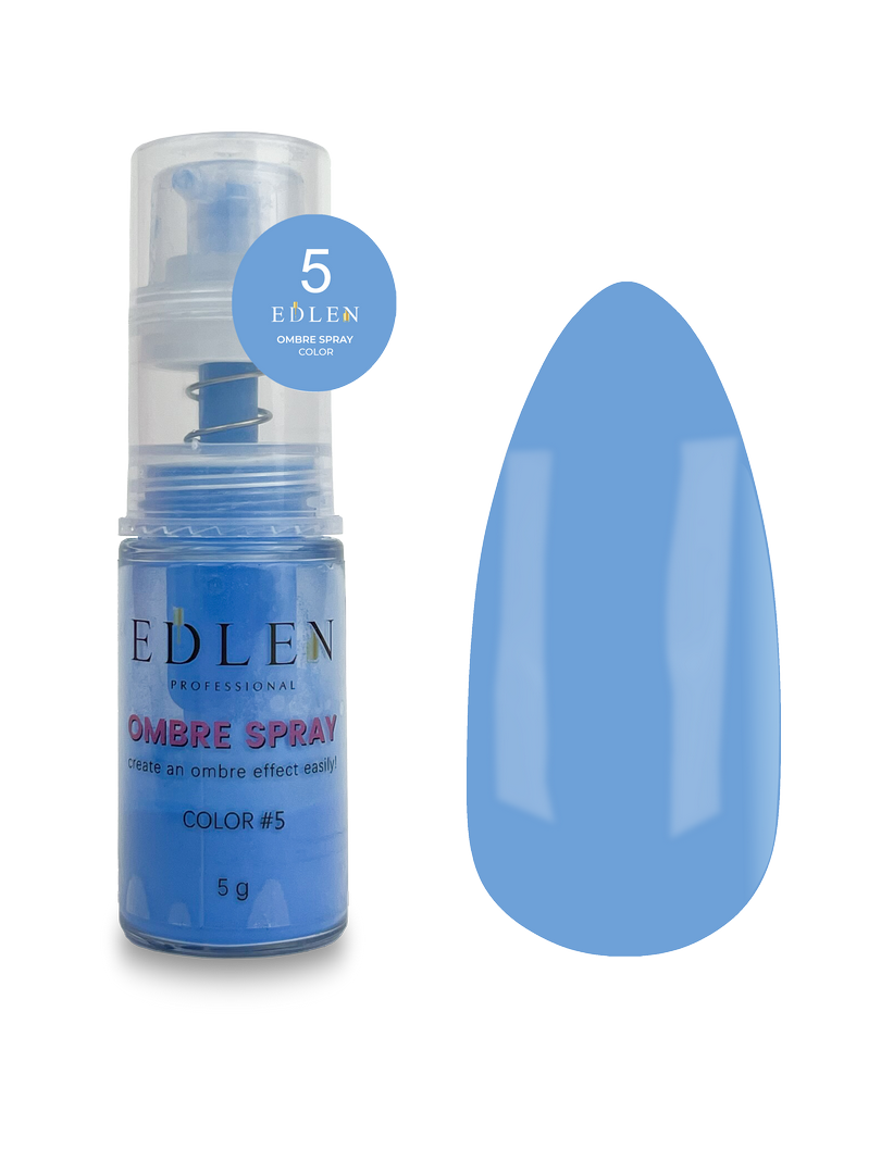 ᐉ EDLEN Ombre Spray Neon №5, 5g, пудра для дизайну — купить в интернет ...