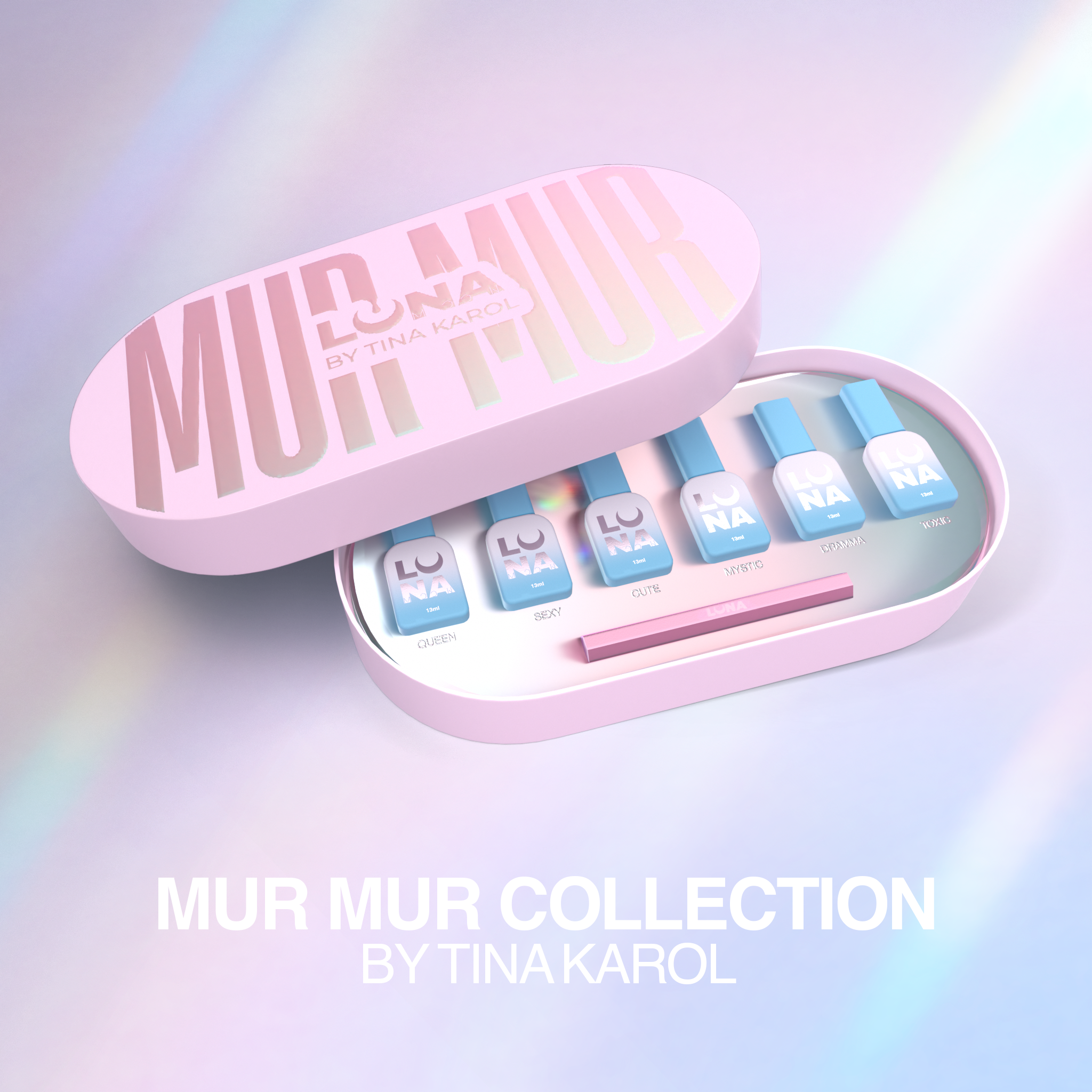 ᐉ LUNAmoon. MUR MUR Collection by Tina Karol, "Cat Eye" Gel Polish ...